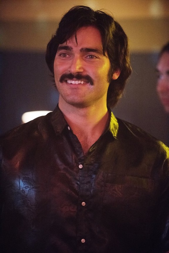 Tyler Hoechlin Mustache