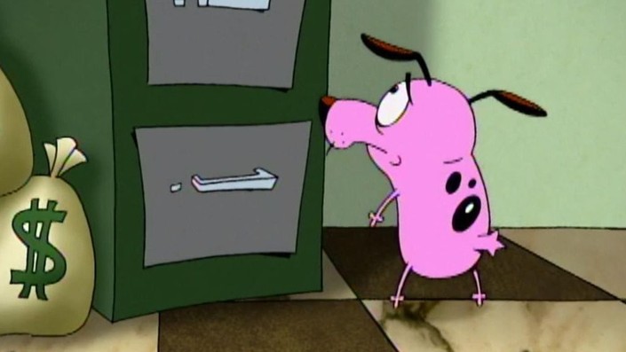 Courage The Cowardly Dog Crying