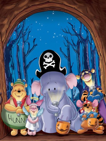 heffalump halloween coloring pages