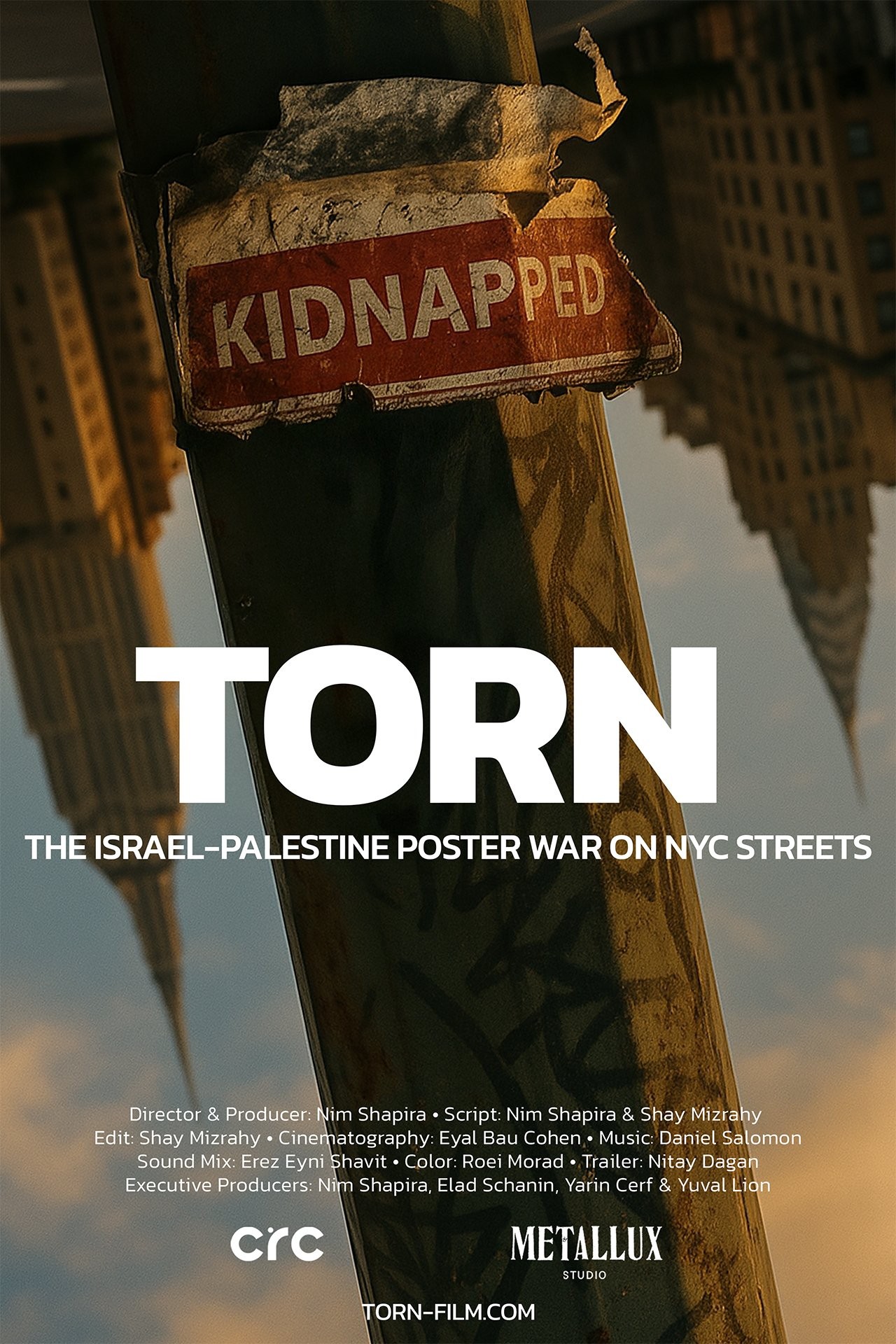 TORN: The Israel-Palestine Poster War on NYC Streets - Trailers & Videos | Rotten Tomatoes