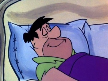 Fred and wilma flintstone in bed store