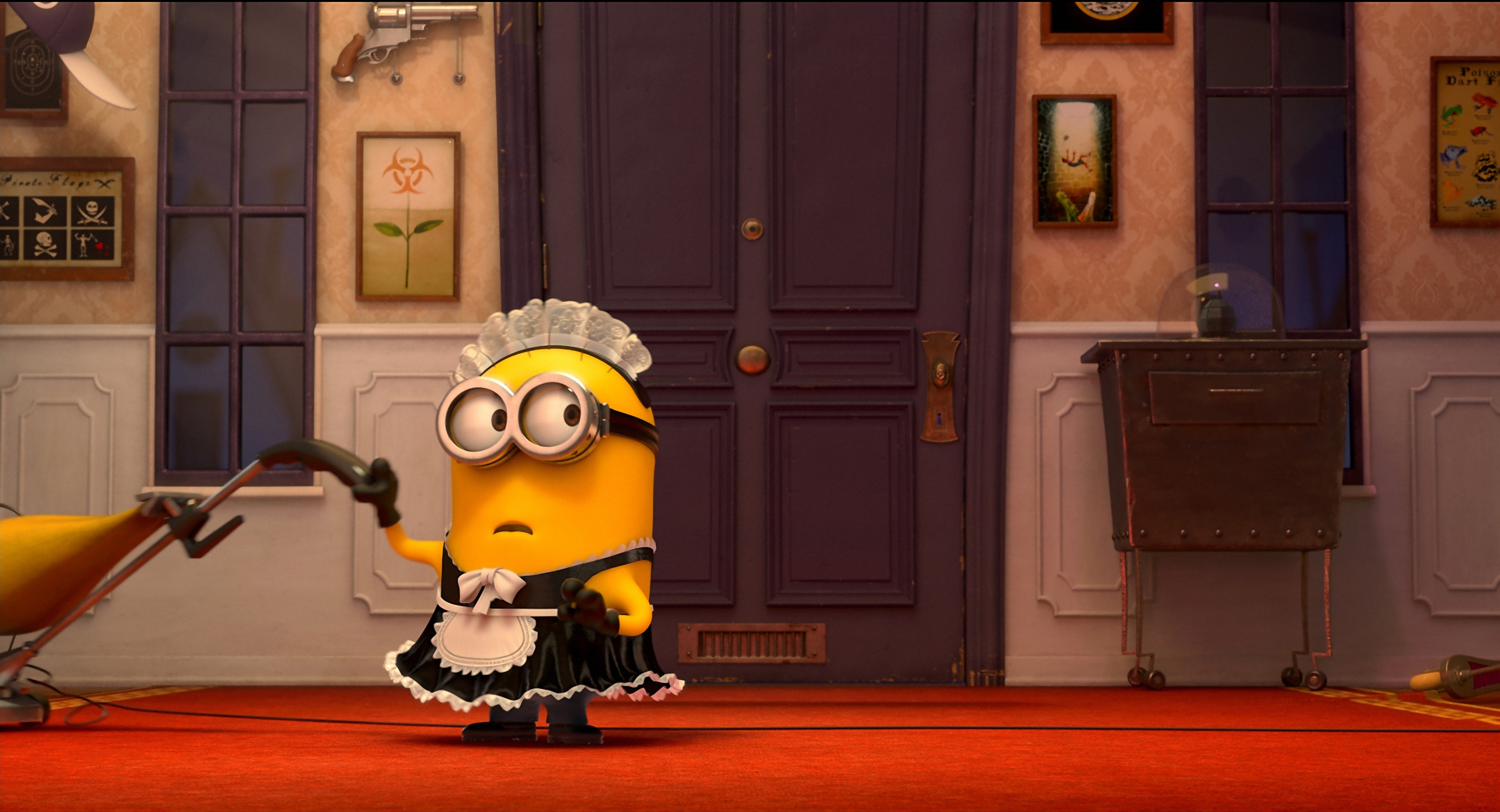 Despicable Me 2: Official Clip - The Purple Minion Attacks - Trailers ...