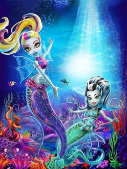monster high great scarrier reef coloring pages