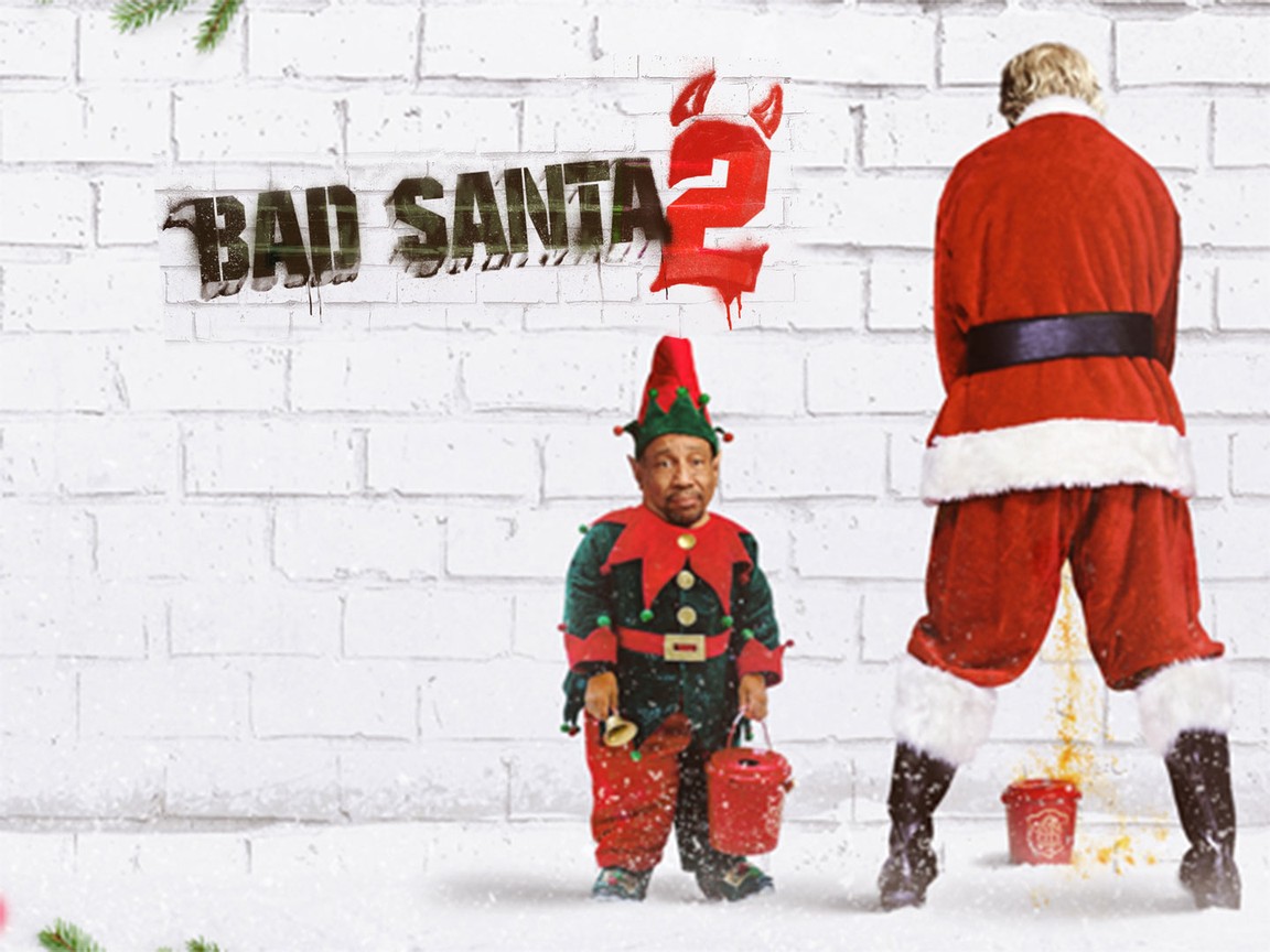 Badder Santa Wallpaper