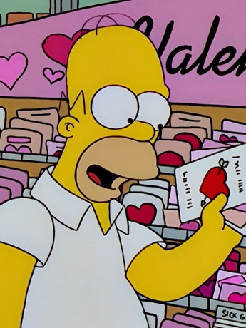 The Simpsons Valentines Day
