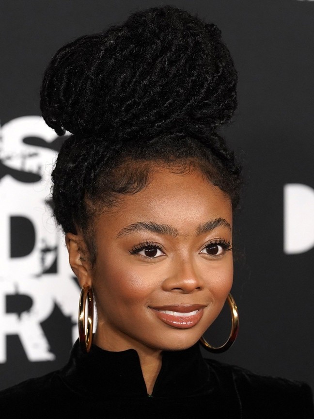 Skai Jackson With Braids