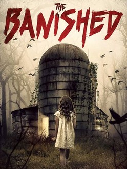 Cailín Taibhse Creepy I Gúna Bán