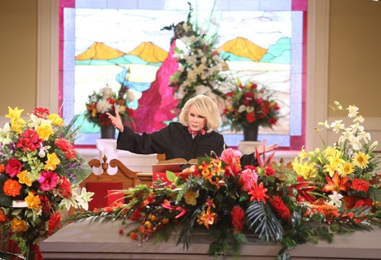 Joan Rivers Open Casket