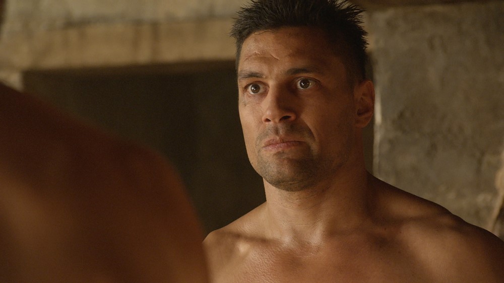 Manu Bennett Spartacus Frontal