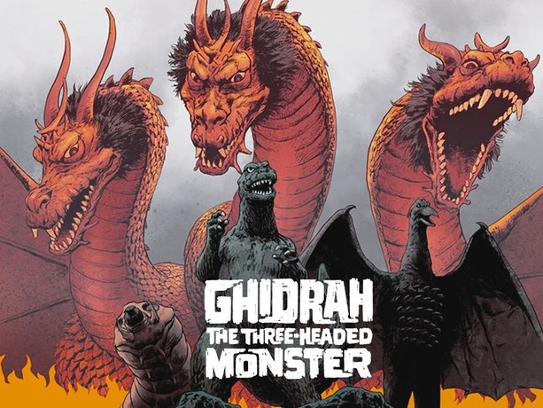 Three Headed Dragon Godzilla