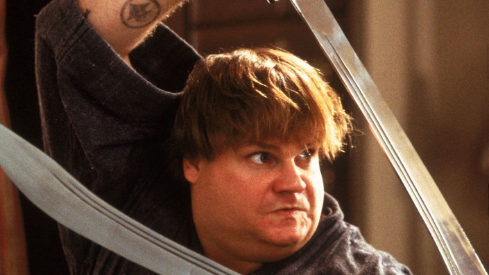 chris farley ninja