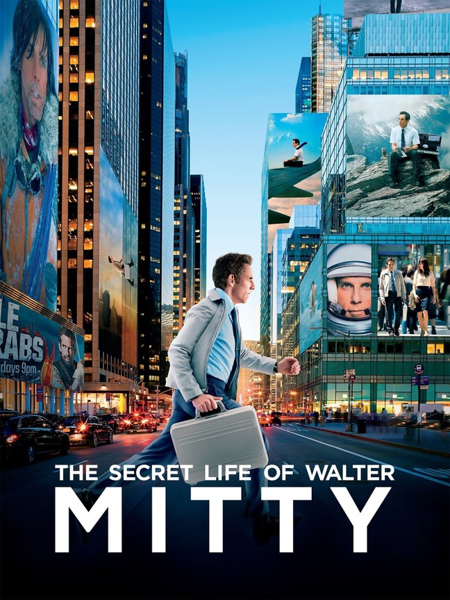 Secret Life Of Walter Mitty Movie Poster Mountain
