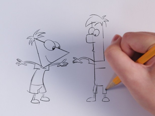 Phineas And Ferb Sketch