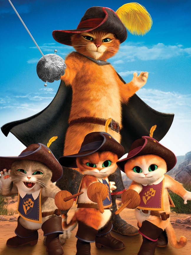 Puss In Boots The Three Diablos Wallpaper