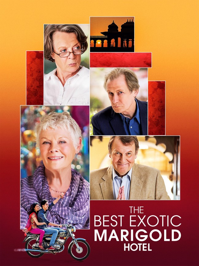 The Best Exotic Marigold Hotel Poster