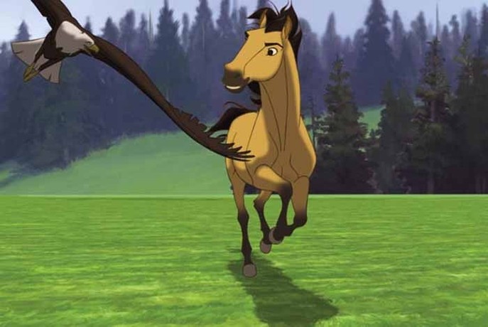 Spirit Stallion Of The Cimarron Spirit Running