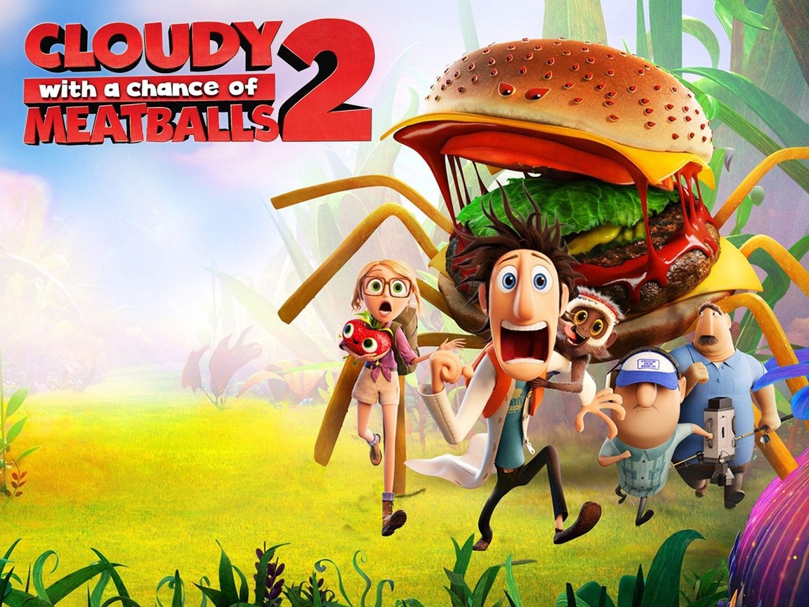 Cloudy With A Chance Of Meatballs 2 Cover