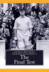 The Final Test | Rotten Tomatoes