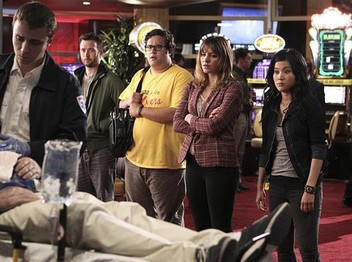 Jadyn Wong Being Erica Jadyn Wong And Eddie Kaye Thomas Hi Res Stock