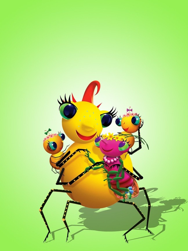 Cartoon With Eight Legs