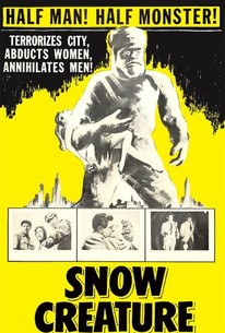 The Snow Creature | Rotten Tomatoes